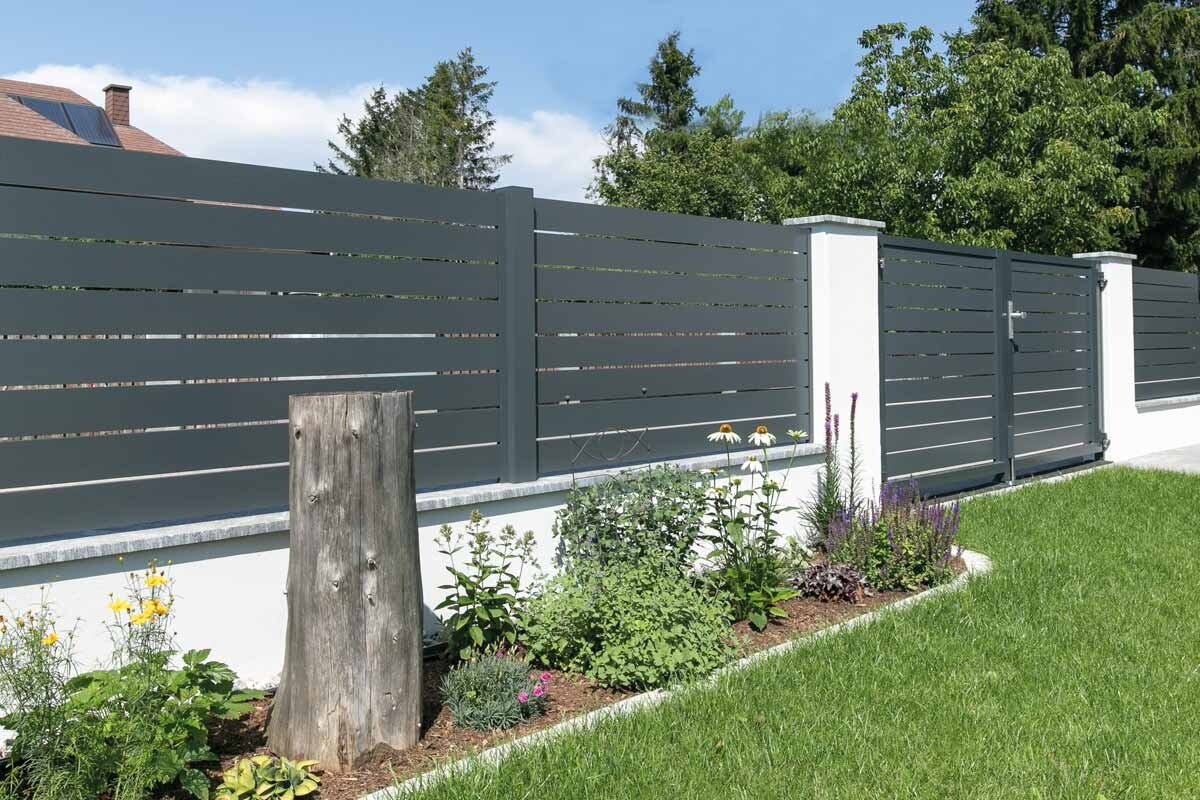 Hliníkový plot Dublin