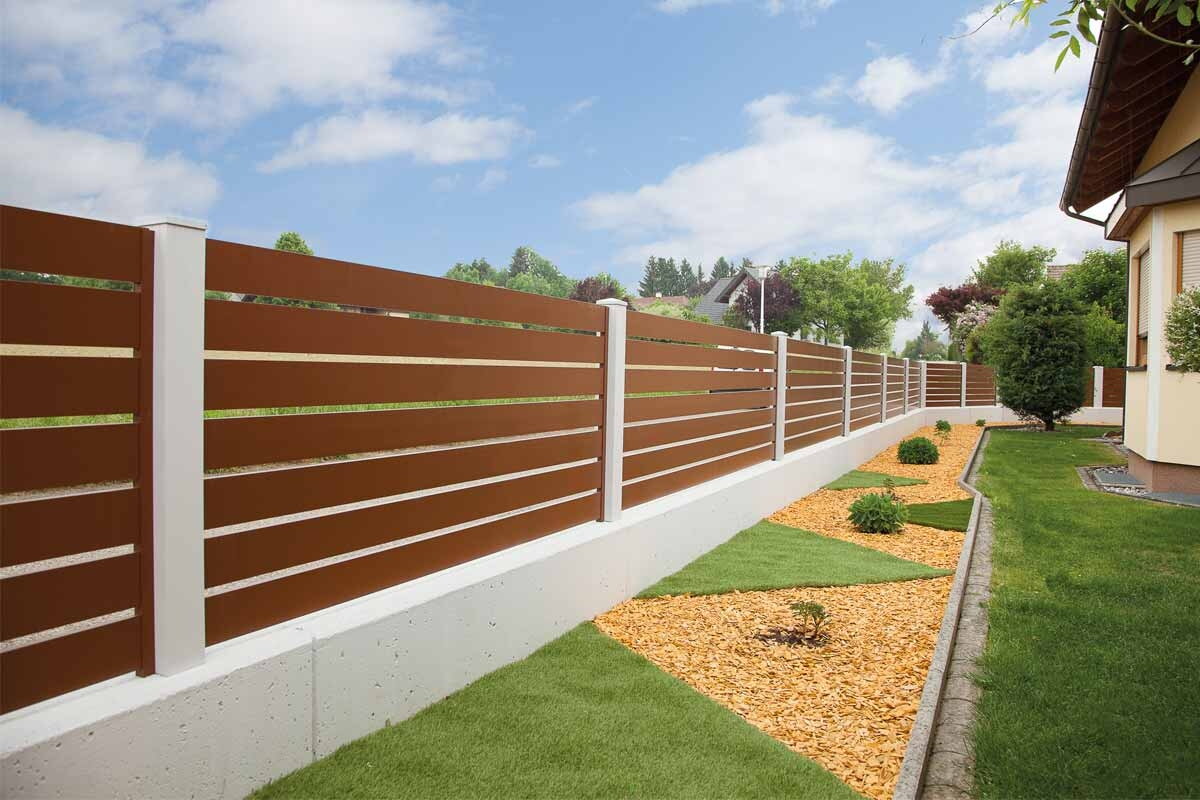 Hliníkový plot Dublin