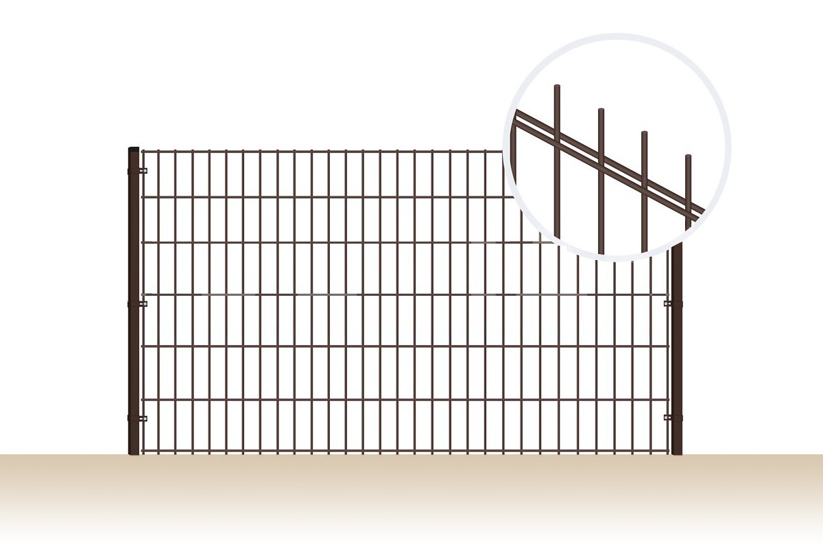 2D plotový panel - RAL 8017 | BR Export, s.r.o.